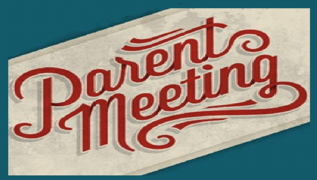 October Parent Meeting Reminder – Cotter Early Childhood Center